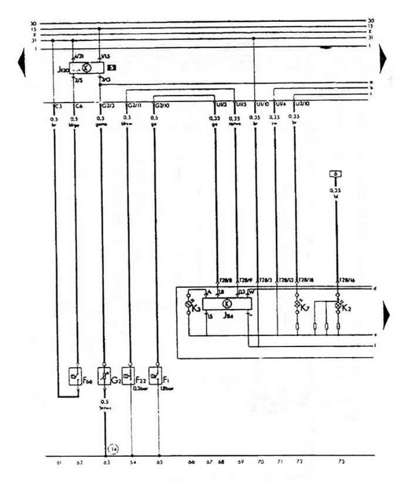 Устройство управления системой «Digifant», лямбда-зонда и впрыскивающих ...