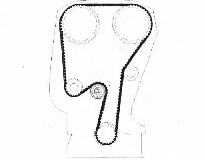 Ремень ГРМ — замена (Вольво ХС90 1 2002-2015: Двигатель и системы ...